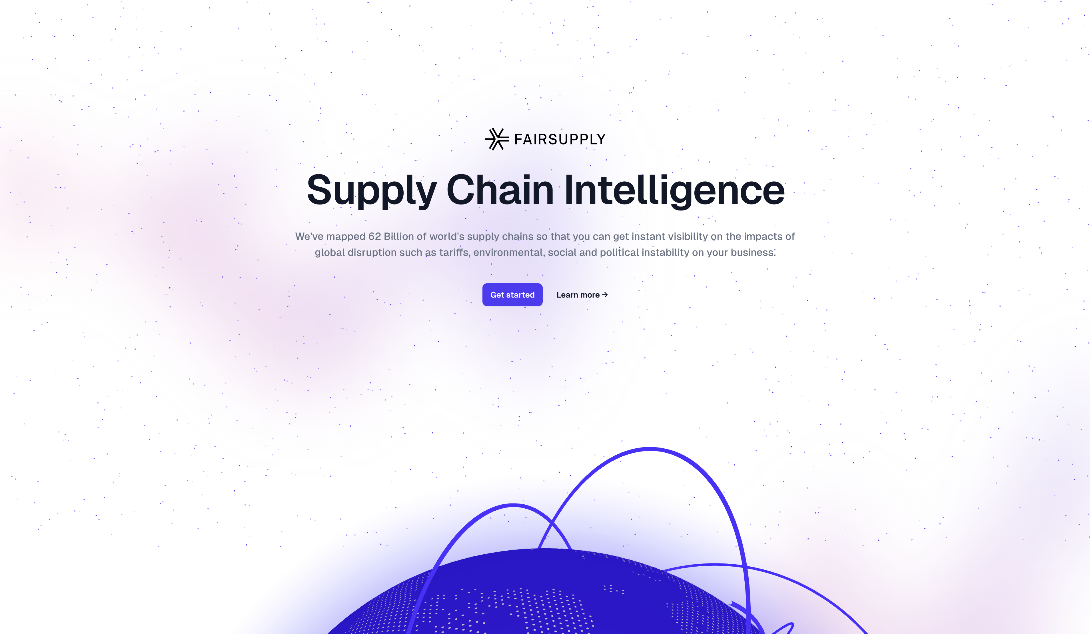 Fair Supply - Supply Chain Intelligence Dashboard